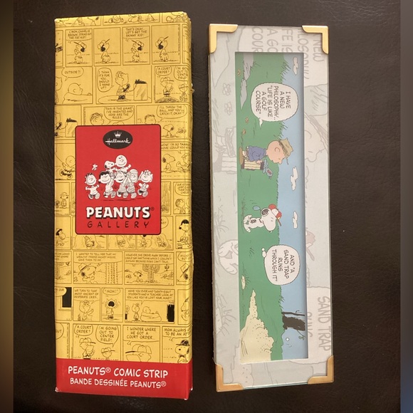 Peanuts | Other | Hallmark Peanuts Comic Strip Frame | Poshmark